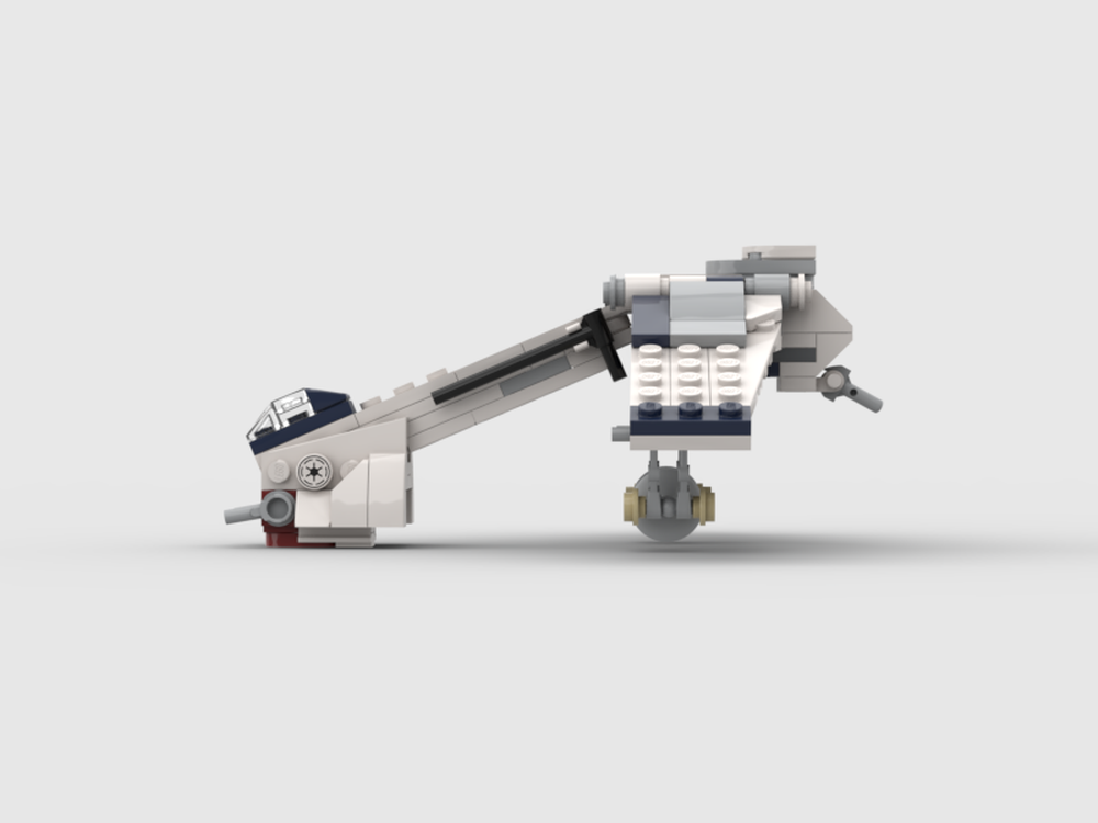 LEGO MOC Micro Republic Dropship (1:250 scale) by PavKud | Rebrickable ...
