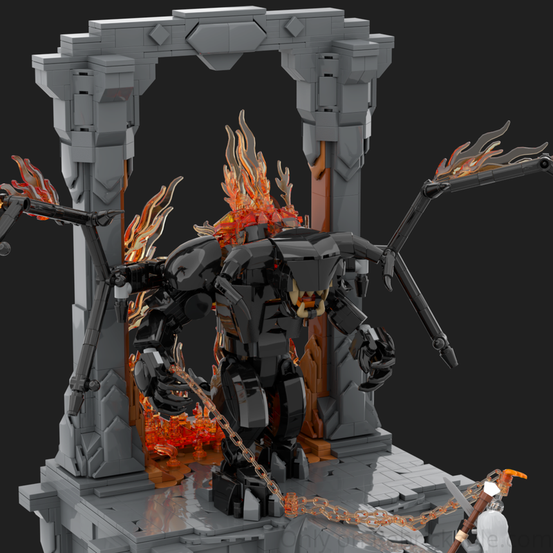 LEGO MOC-222985 Balrog - Durin's Bane by rebelnili | Rebrickable ...