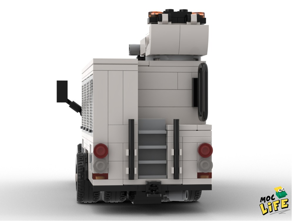 LEGO MOC-222987 Chevrolet Kodiak C4500 regular cab dually Cat service ...