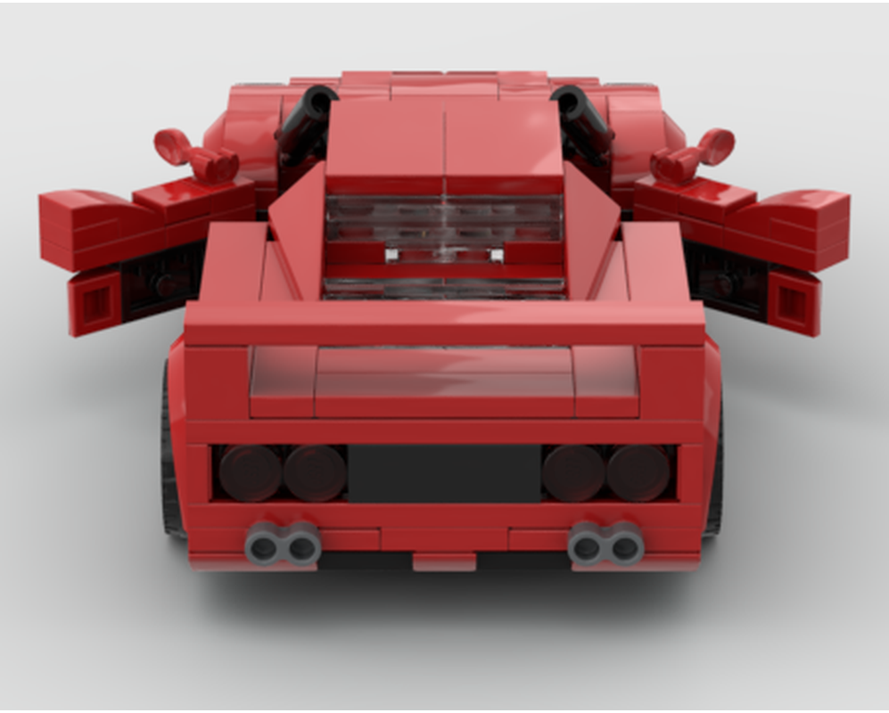 LEGO MOC 1995 prancing horse F50 by IlikeferrariF50 | Rebrickable ...