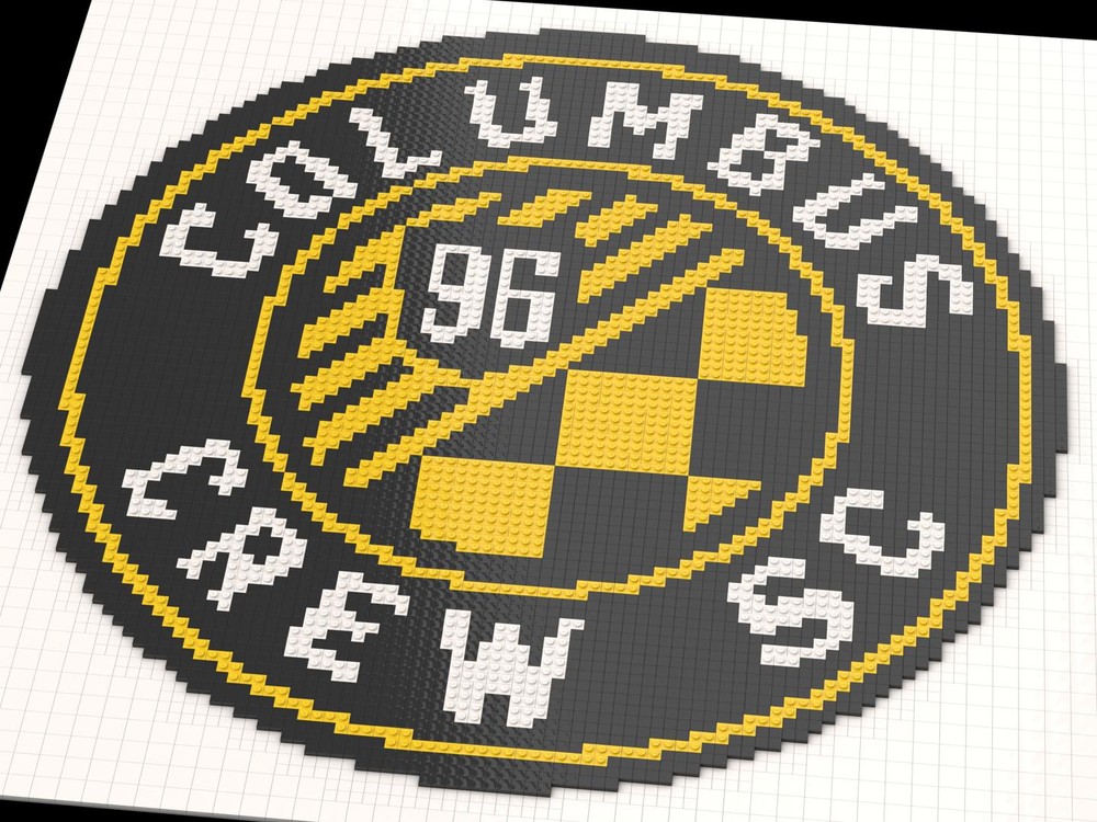 LEGO MOC Columbus Crew Logo 96 x 96 by ZTBricks | Rebrickable - Build ...