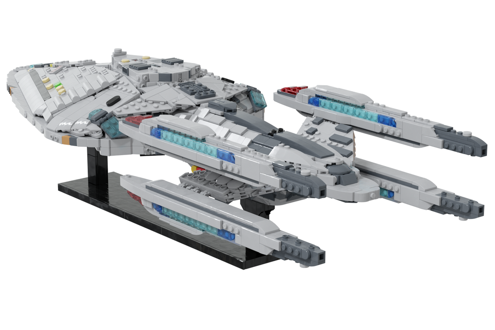 LEGO MOC USS Prometheus NX-59650 by Lilium Brick Yards | Rebrickable ...
