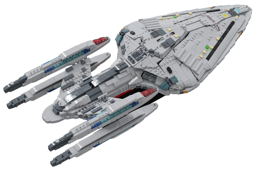 LEGO MOC USS Prometheus NX-59650 by Lilium Brick Yards | Rebrickable ...