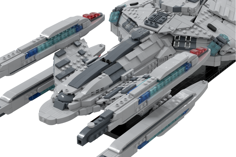 LEGO MOC USS Prometheus NX-59650 by Lilium Brick Yards | Rebrickable ...