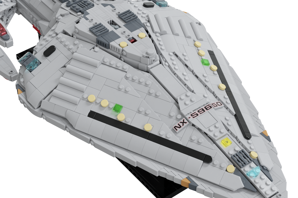 LEGO MOC USS Prometheus NX-59650 by Lilium Brick Yards | Rebrickable ...
