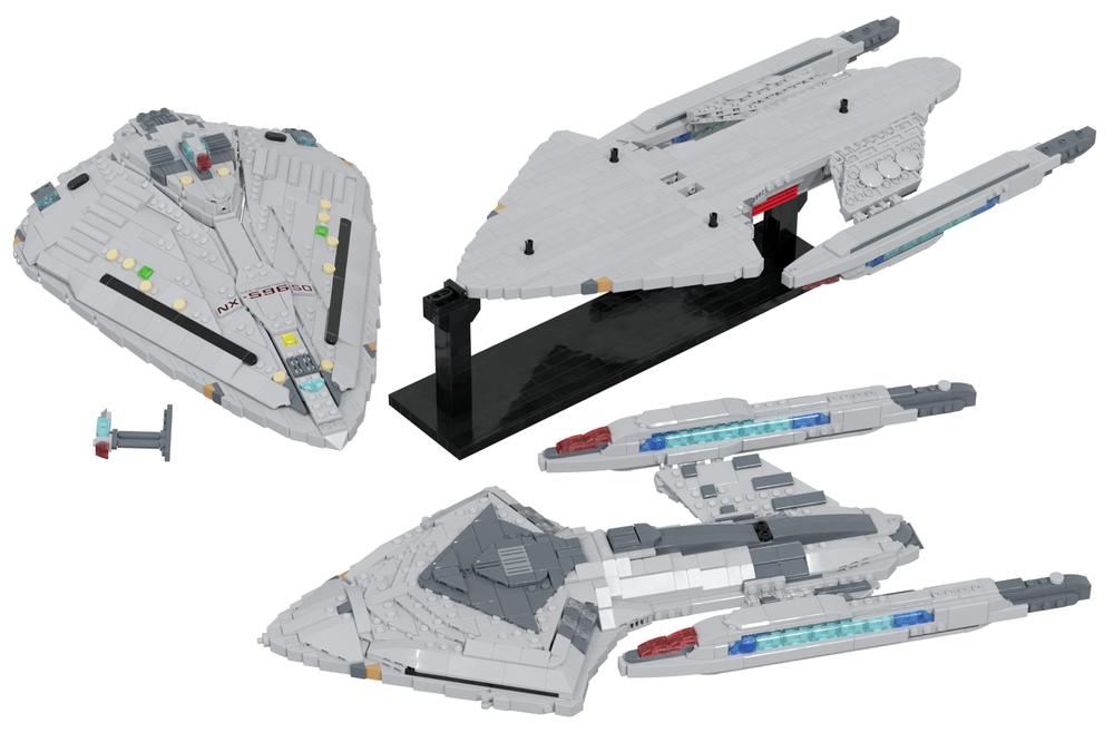 LEGO MOC USS Prometheus NX-59650 by Lilium Brick Yards | Rebrickable ...