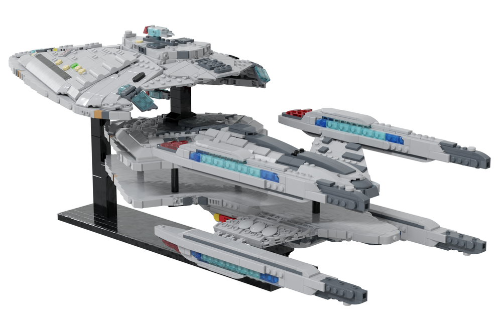 LEGO MOC USS Prometheus NX-59650 by Lilium Brick Yards | Rebrickable ...