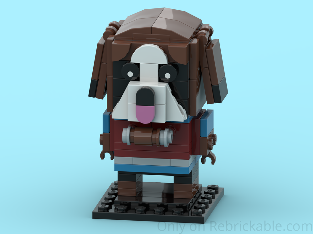 LEGO MOC-223007 Brickheadz Bernie the Mascot by aa_lego_creations ...