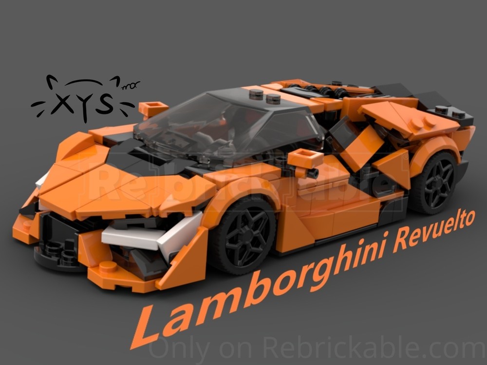 LEGO MOC-223013 Lamborghini Revuelto by XYS_MOC | Rebrickable - Build ...