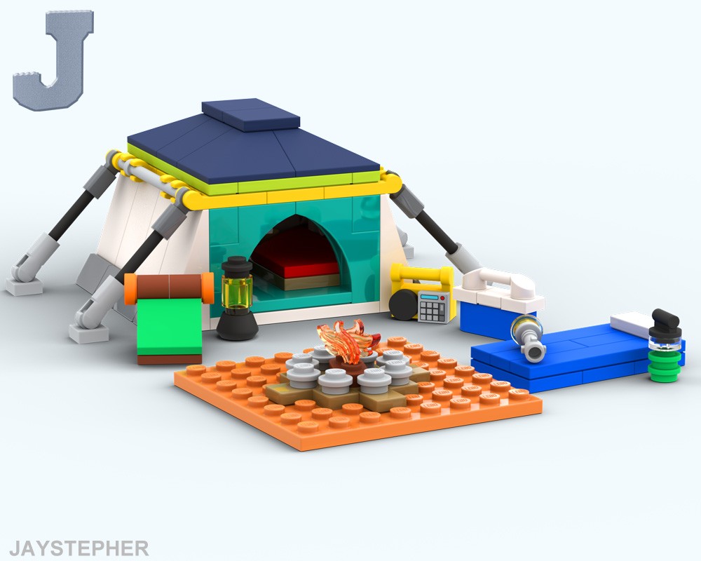 LEGO MOC-223015 Camping Tent With Accessories by jaystepher ...