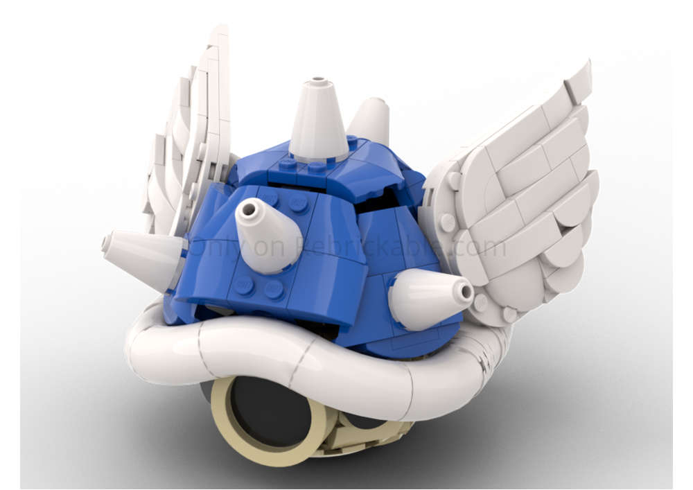 LEGO MOC 40787 Mario Kart – Spiny Shell with Wings by zengogobrick ...