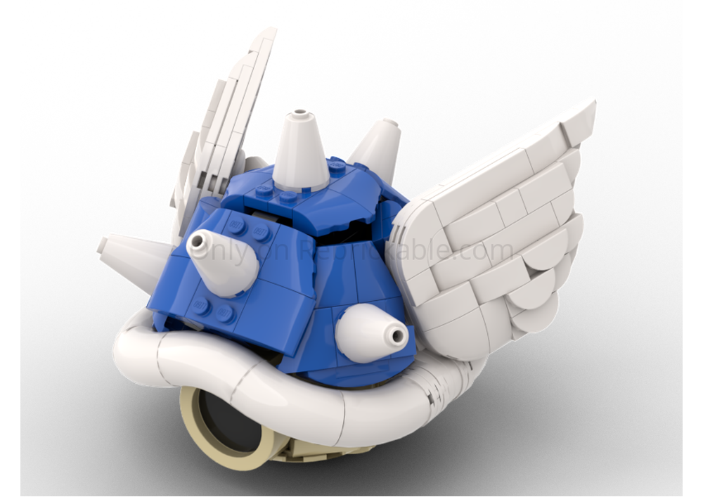 LEGO MOC-223018 40787 Mario Kart – Spiny Shell with Wings by ...
