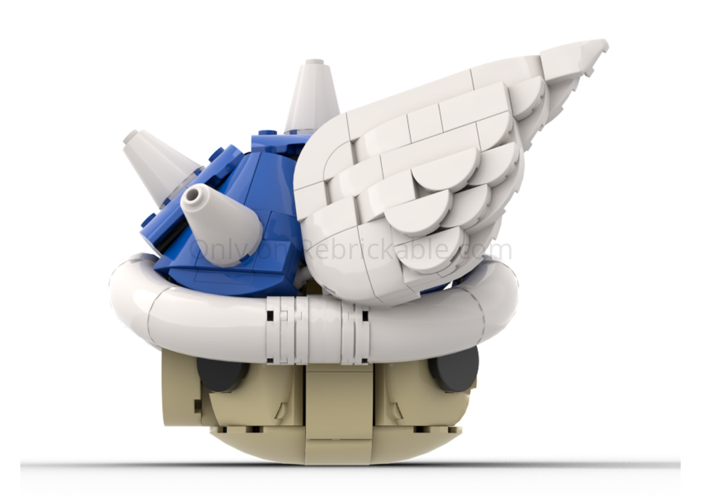 LEGO MOC 40787 Mario Kart – Spiny Shell with Wings by zengogobrick ...