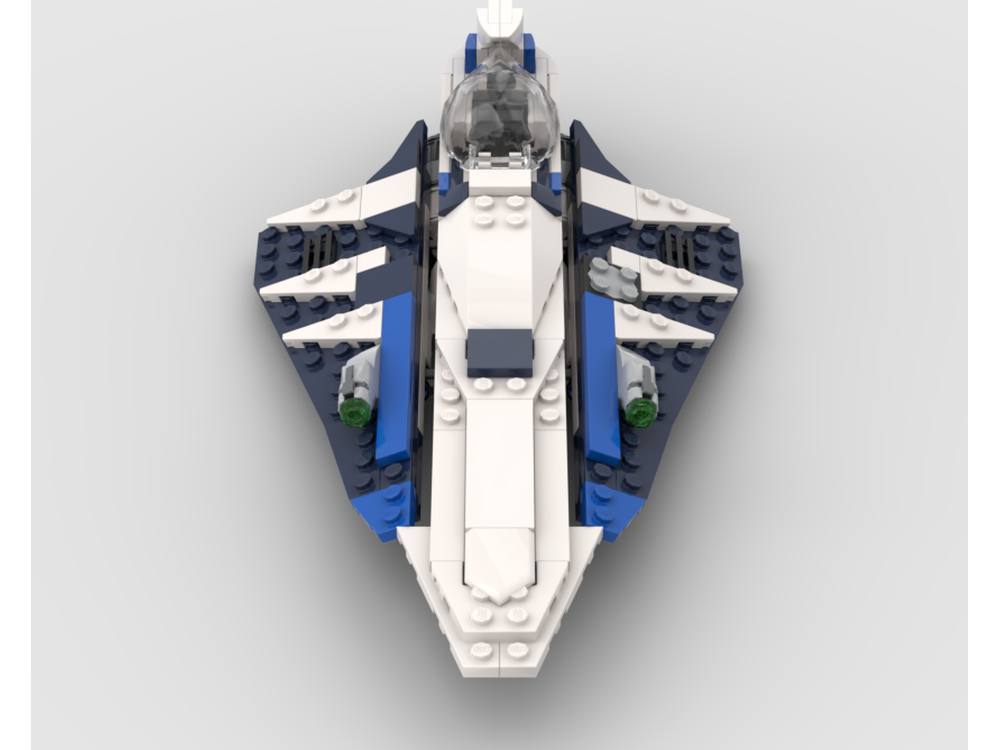 LEGO MOC Plo Koon's Starfighter Alt. by blockbuilder117 | Rebrickable ...