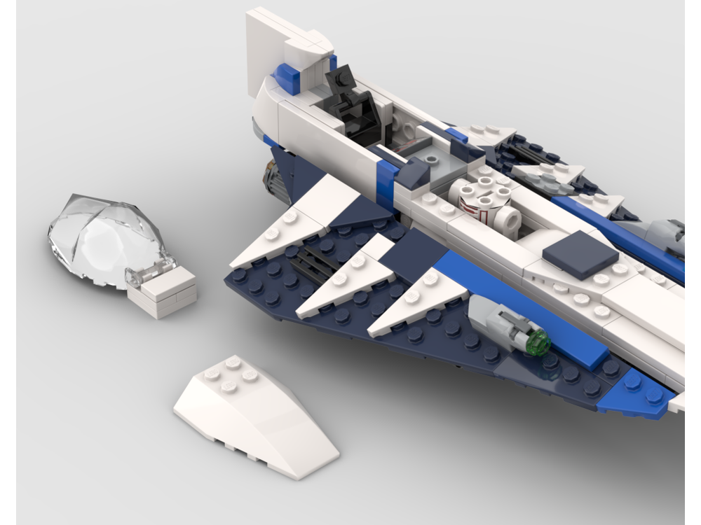 LEGO MOC Plo Koon's Starfighter Alt. by blockbuilder117 | Rebrickable ...