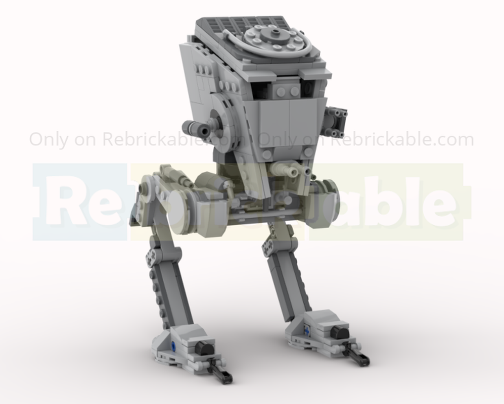 LEGO MOC-223021 AT-ST (1/45th scale) by mattysbrix | Rebrickable ...