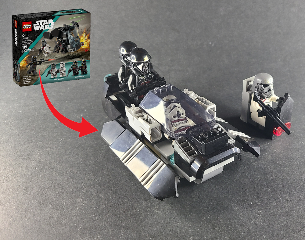 LEGO MOC 75412 - Alt Build - Hover Support Vehicle by Rossco311 ...