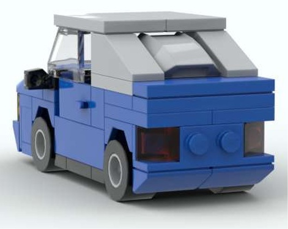 LEGO MOC Blue Car (MOC) by WAI Bricks | Rebrickable - Build with LEGO
