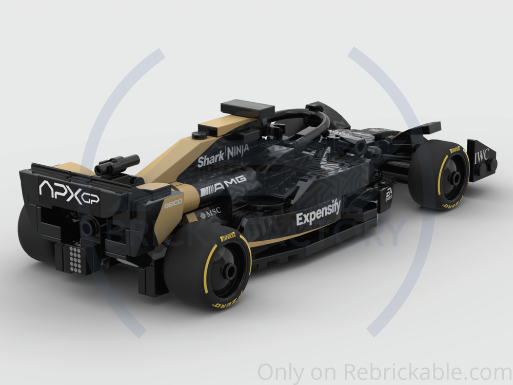 LEGO MOC F1 APXGP by Pit Lane Bricks Factory | Rebrickable - Build with ...