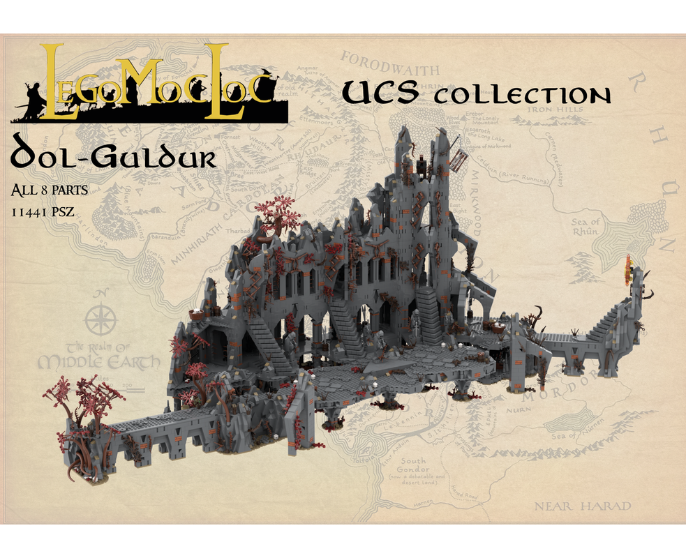 LEGO MOC UCS Dol-Guldur - part 5/8 by LegoMocLoc | Rebrickable - Build ...