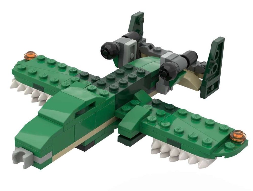 LEGO MOC-223055 31058 A-10 Thunderbolt (''Warthog'') 2 versions by ...