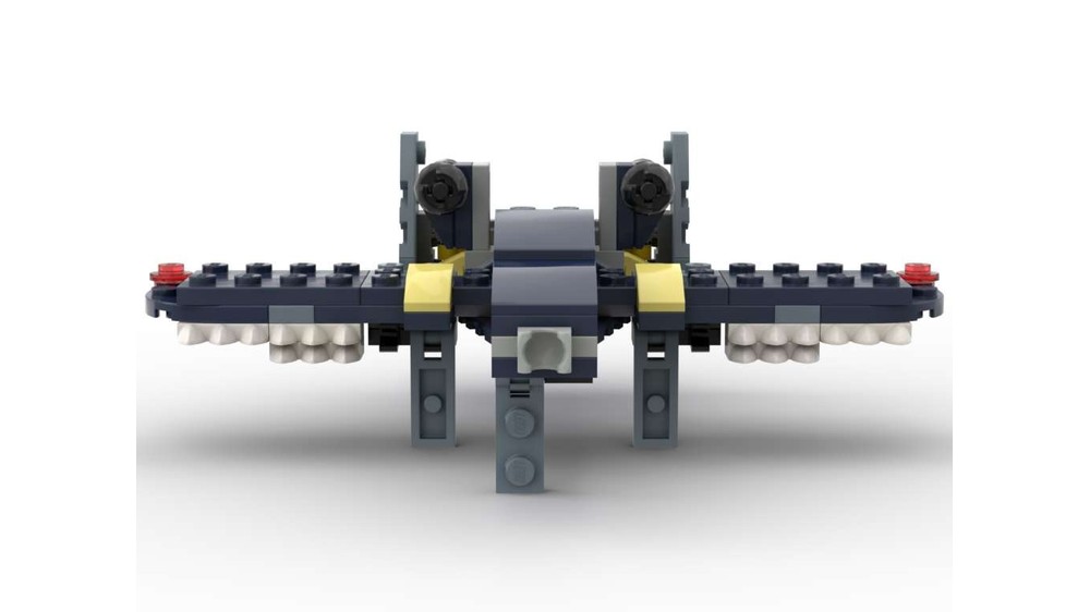 LEGO MOC 77941 A-10 Thunderbolt (''Warthog'') 2 versions by meregt ...