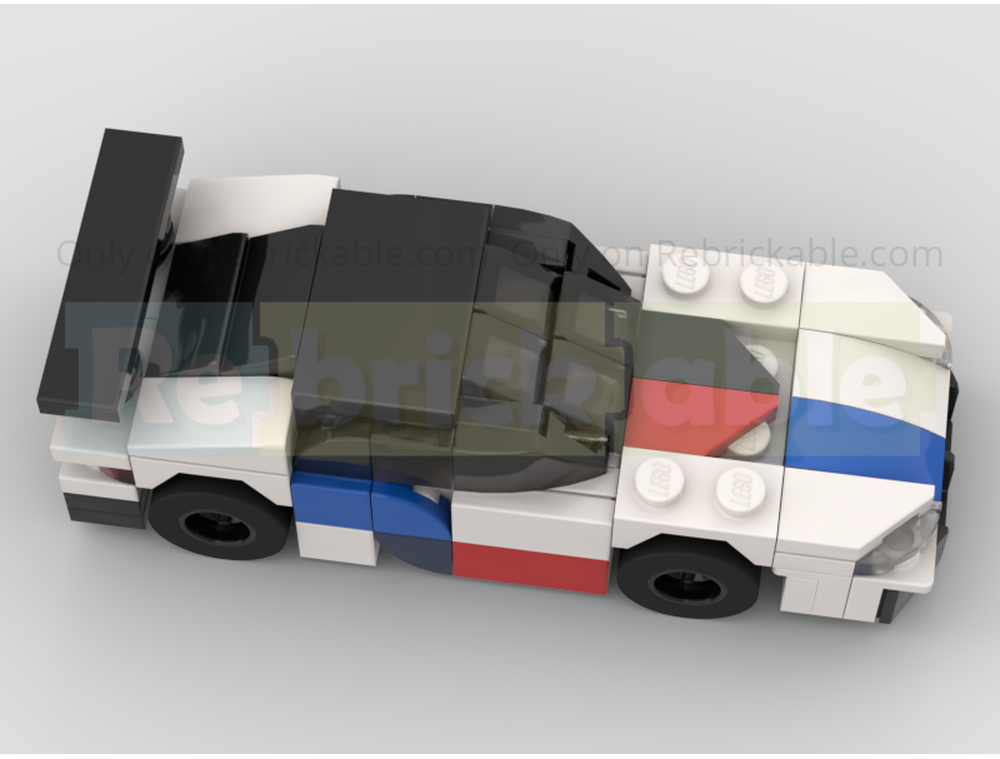 LEGO MOC BMW M8 GTE Racing Car - Half Speed Champions Scale by Andy Ps ...