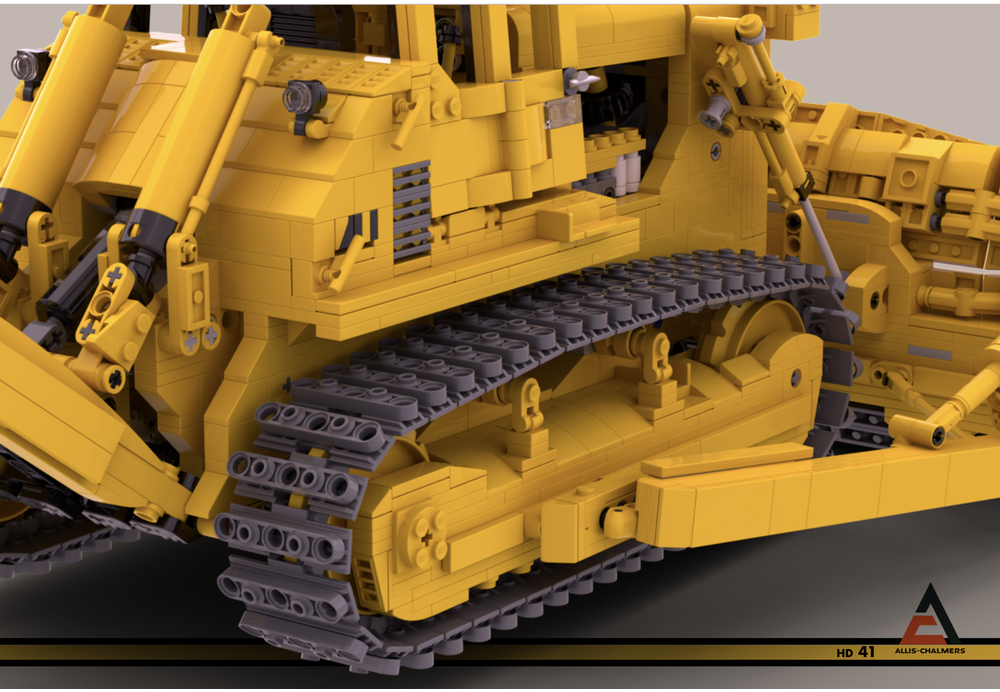 LEGO MOC-223070 ALLIS CHALMERS HD-41 RC-Bulldozer by Mani91 ...
