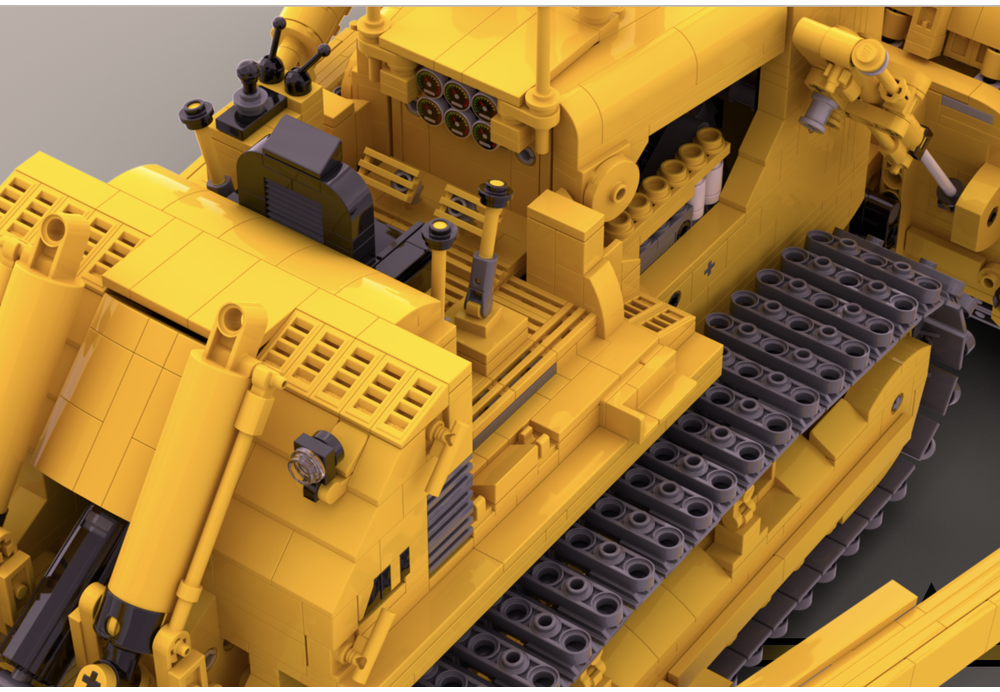 LEGO MOC-223070 ALLIS CHALMERS HD-41 RC-Bulldozer by Mani91 ...