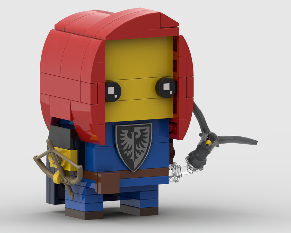 LEGO MOC Black Falcon BrickHeadz by thrulego | Rebrickable - Build with ...