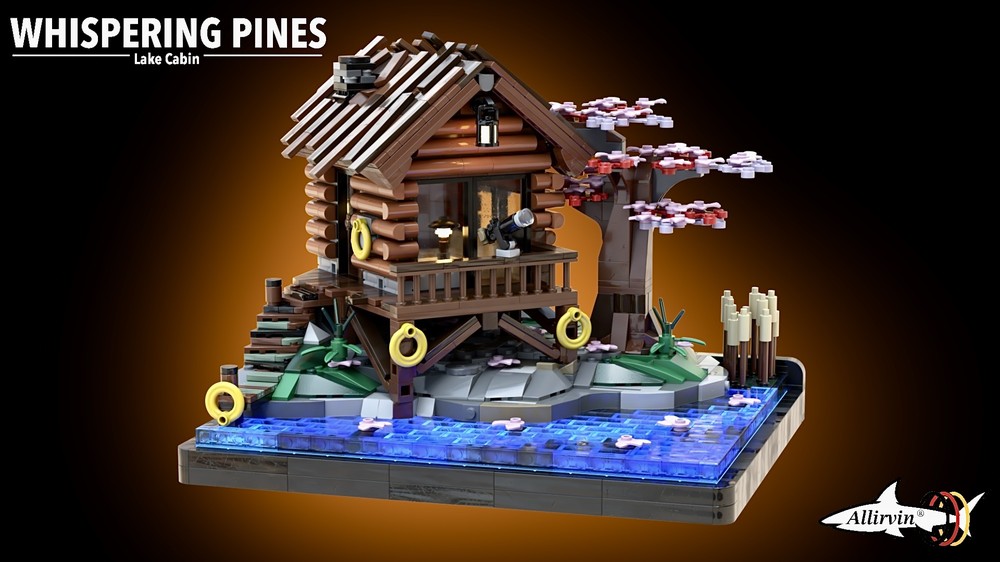LEGO MOC Whispering Pines | Lake Cabin House by AllirvinExperts ...