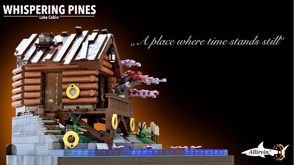 LEGO MOC Whispering Pines | Lake Cabin House by AllirvinExperts ...