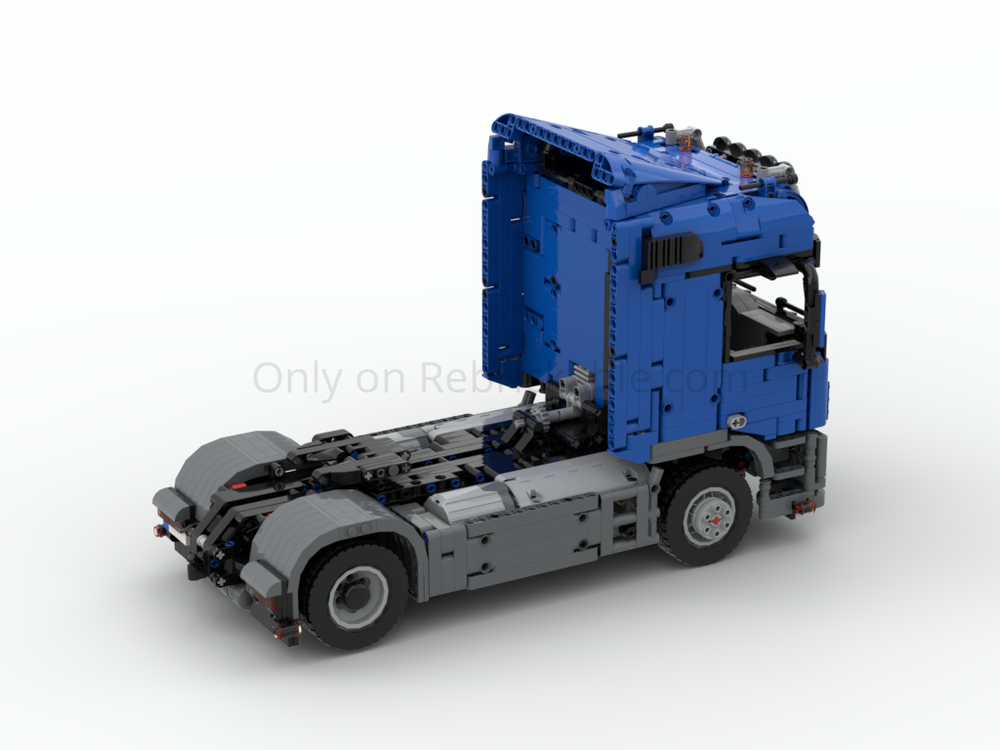 LEGO MOC Benz-Actros1841_4x2 Truck by Qiyue1992 | Rebrickable - Build ...