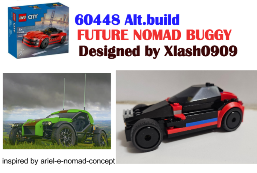 LEGO MOC 60448 FUTURE NOMAD BUGGY by xlash0909 | Rebrickable - Build ...