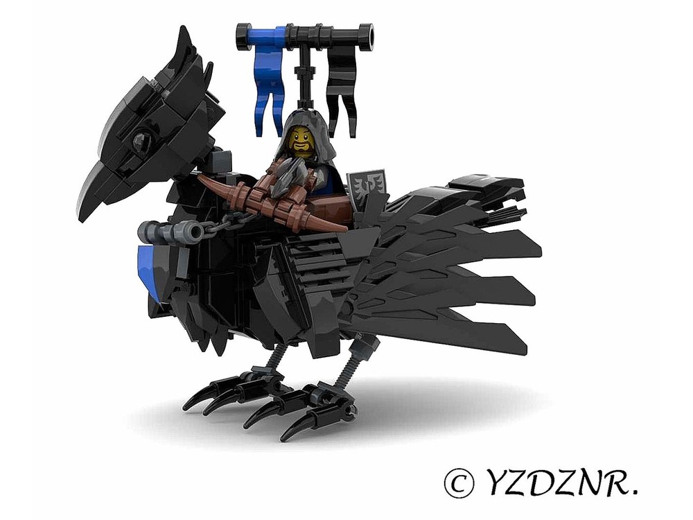 LEGO MOC The Flying Black Falcon Knight by yascr2024 | Rebrickable ...