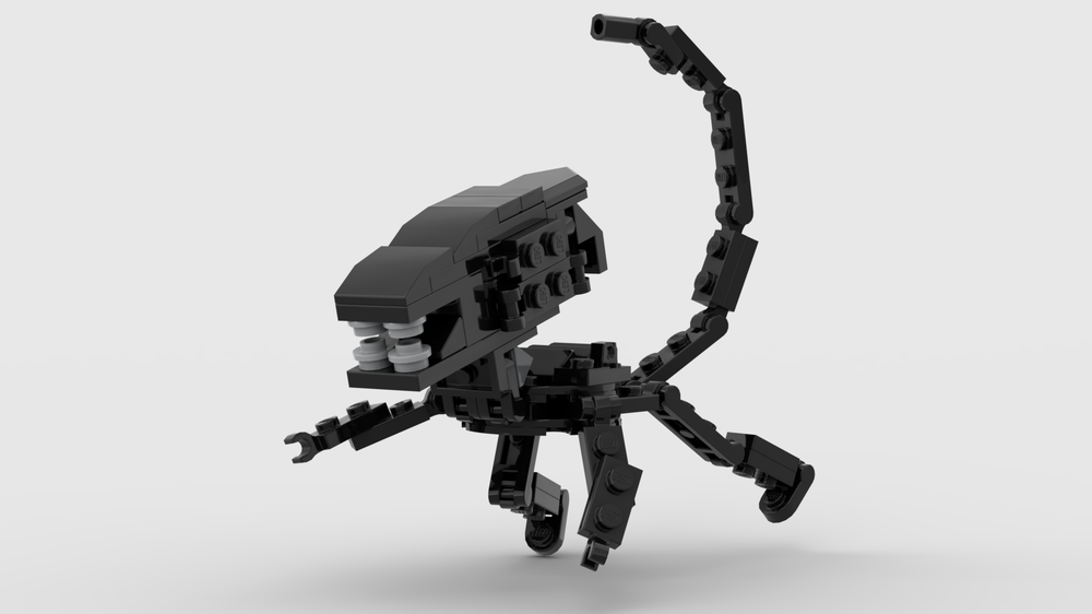 LEGO MOC 31159 Xenomorph by BrickLeaf | Rebrickable - Build with LEGO