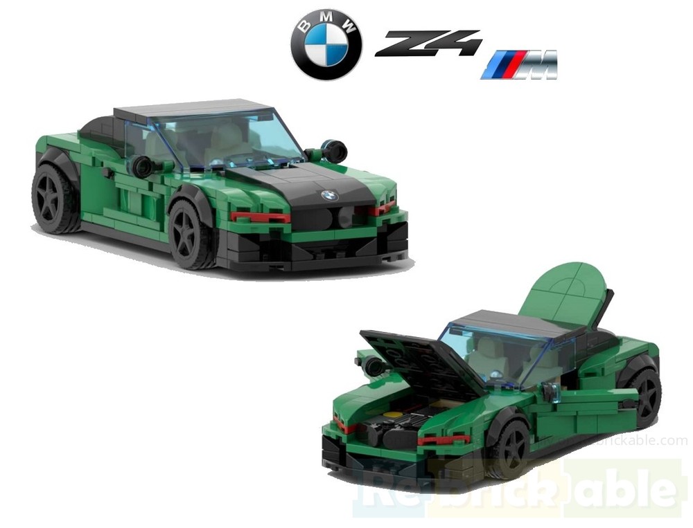 LEGO MOC BMW Z4 G29 serie M - Green by MarkMOC71 | Rebrickable - Build ...