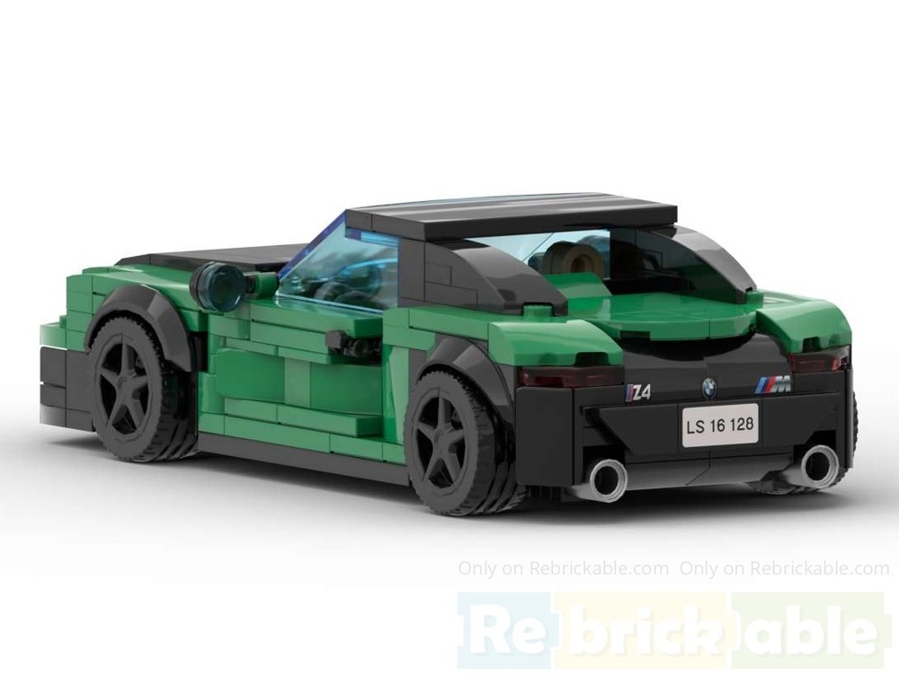 LEGO MOC BMW Z4 G29 serie M - Green by MarkMOC71 | Rebrickable - Build ...