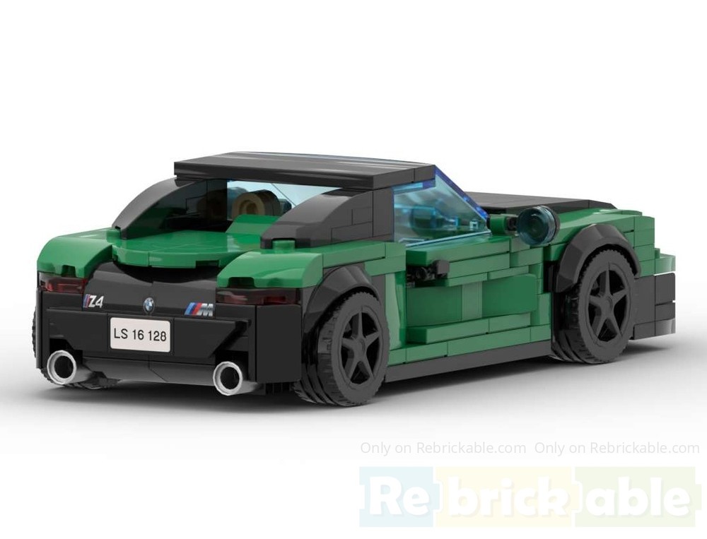 LEGO MOC BMW Z4 G29 serie M - Green by MarkMOC71 | Rebrickable - Build ...
