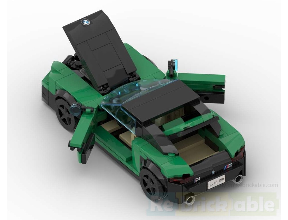 LEGO MOC BMW Z4 G29 serie M - Green by MarkMOC71 | Rebrickable - Build ...