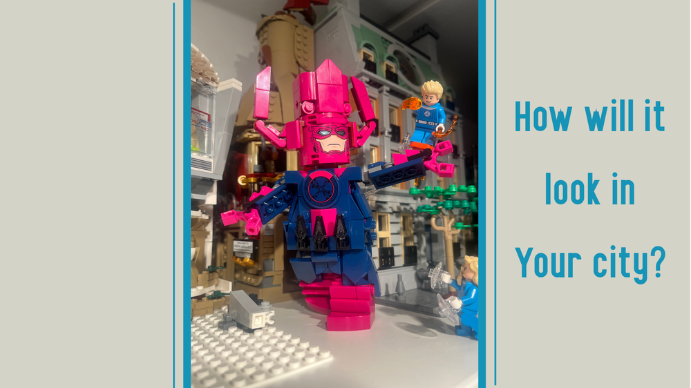 LEGO MOC Galactus BrickFig by MESsemble | Rebrickable - Build with LEGO