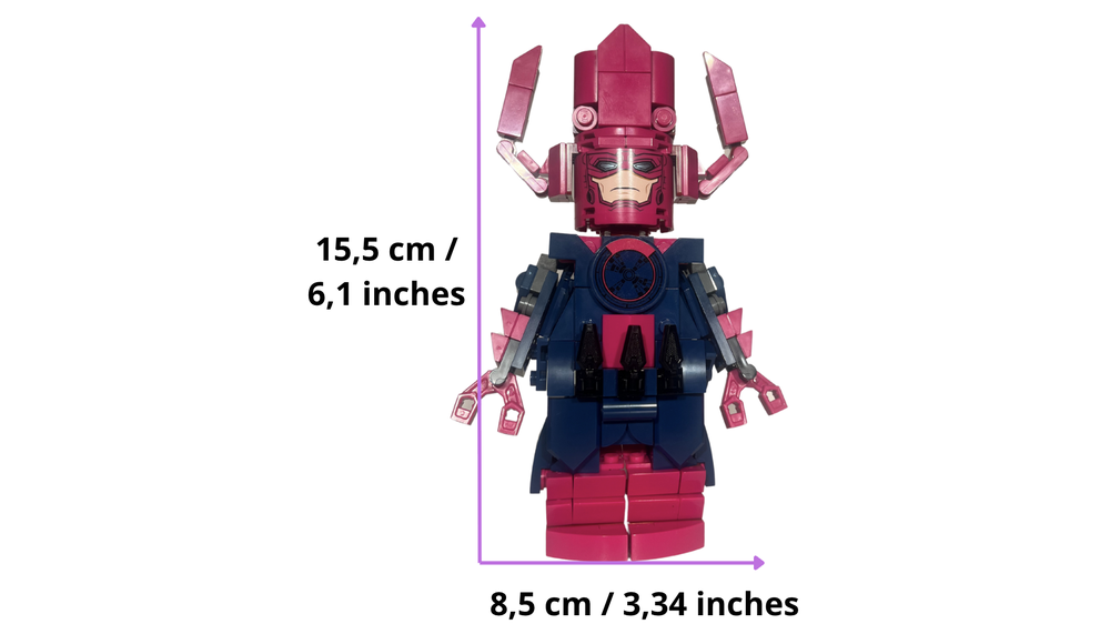 LEGO MOC Galactus BrickFig by MESsemble | Rebrickable - Build with LEGO