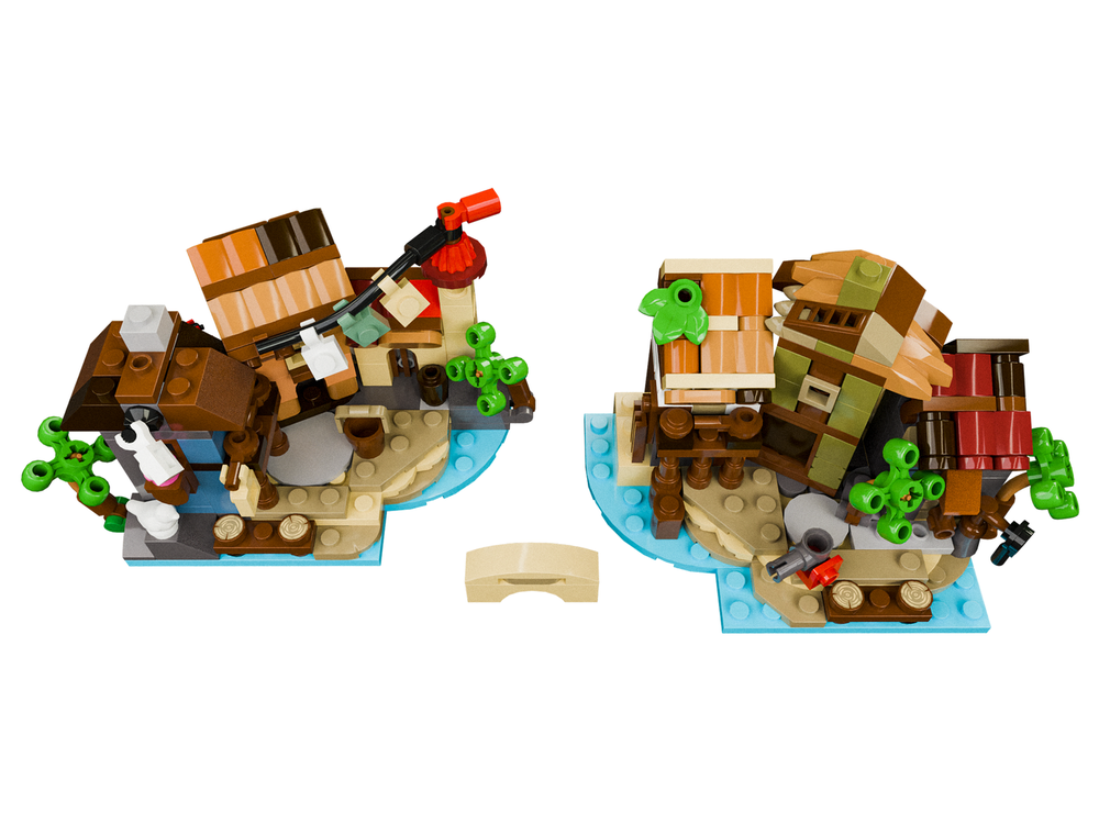 LEGO MOC Mini The Thieves of Tortuga by Jagamax | Rebrickable - Build ...