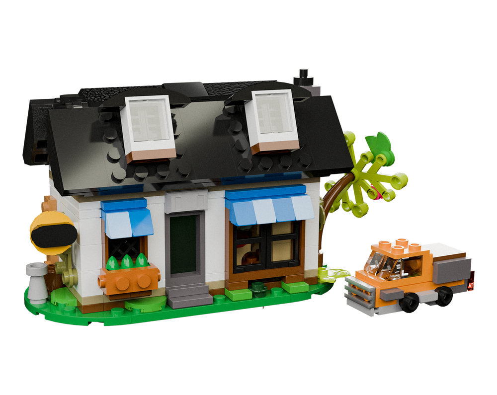 LEGO MOC Mini Antique Shop by Jagamax | Rebrickable - Build with LEGO