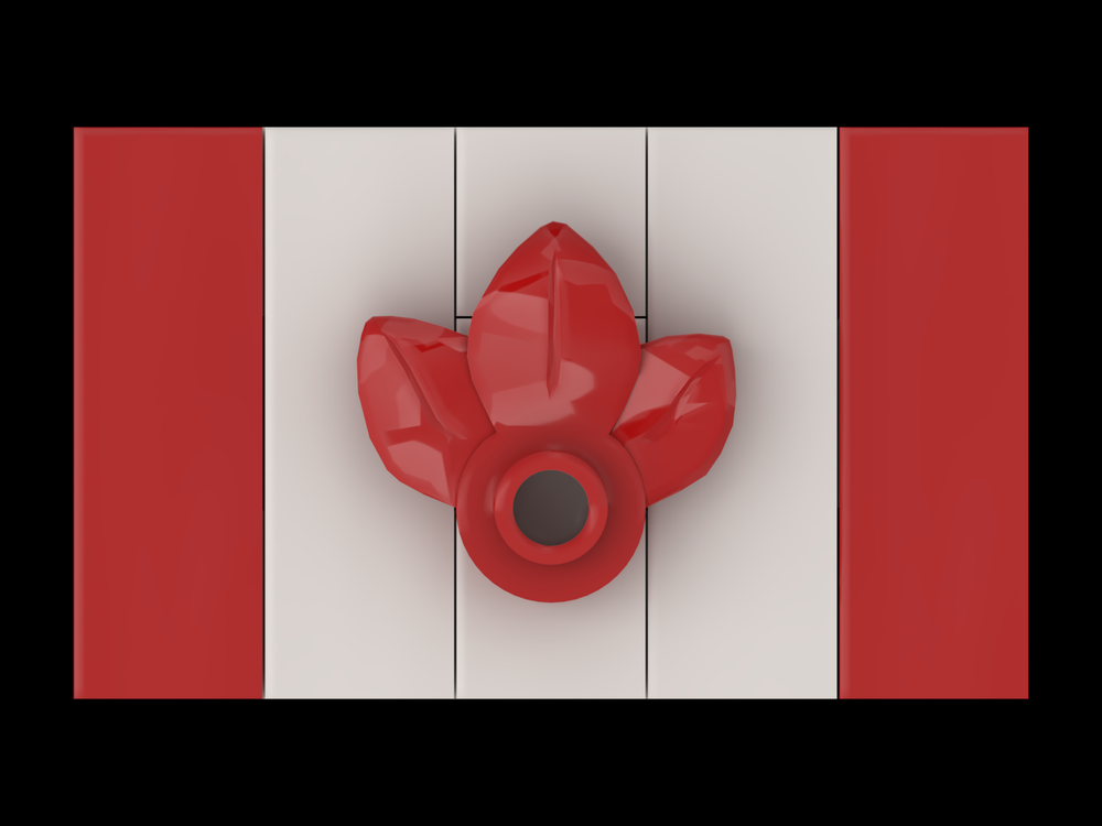 LEGO MOC-223103 Mini Canadian Flag by NicholasBrickolas | Rebrickable ...
