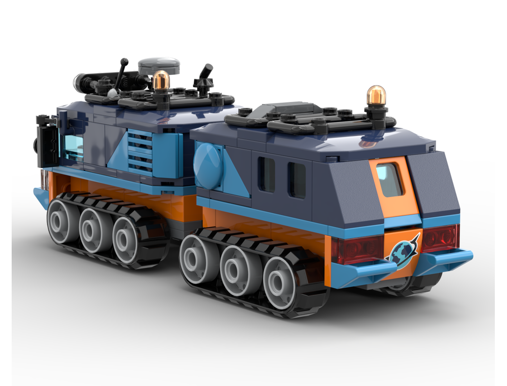LEGO MOC Articulated Tracked Vehicle (arctic, blue) by etamax ...