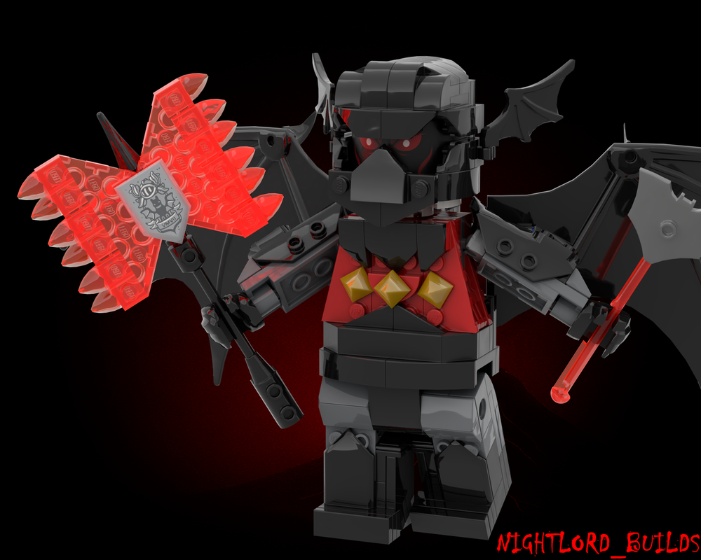 LEGO MOC Basil The Batlord: Giantfig Demon-bat Form. by Nightlord ...