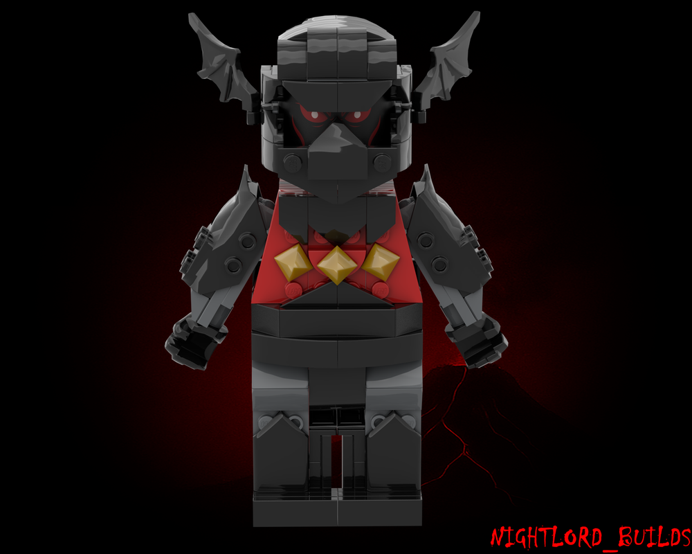 LEGO MOC Basil The Batlord: Giantfig Demon-bat Form. by Nightlord ...