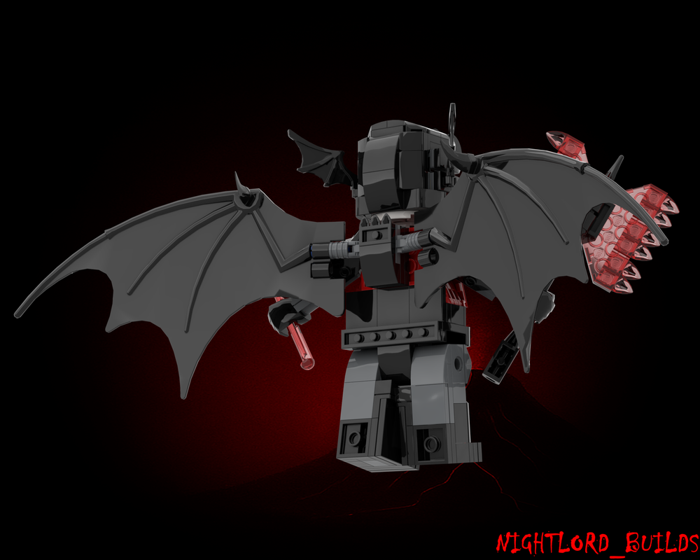 LEGO MOC Basil The Batlord: Giantfig Demon-bat Form. by Nightlord ...