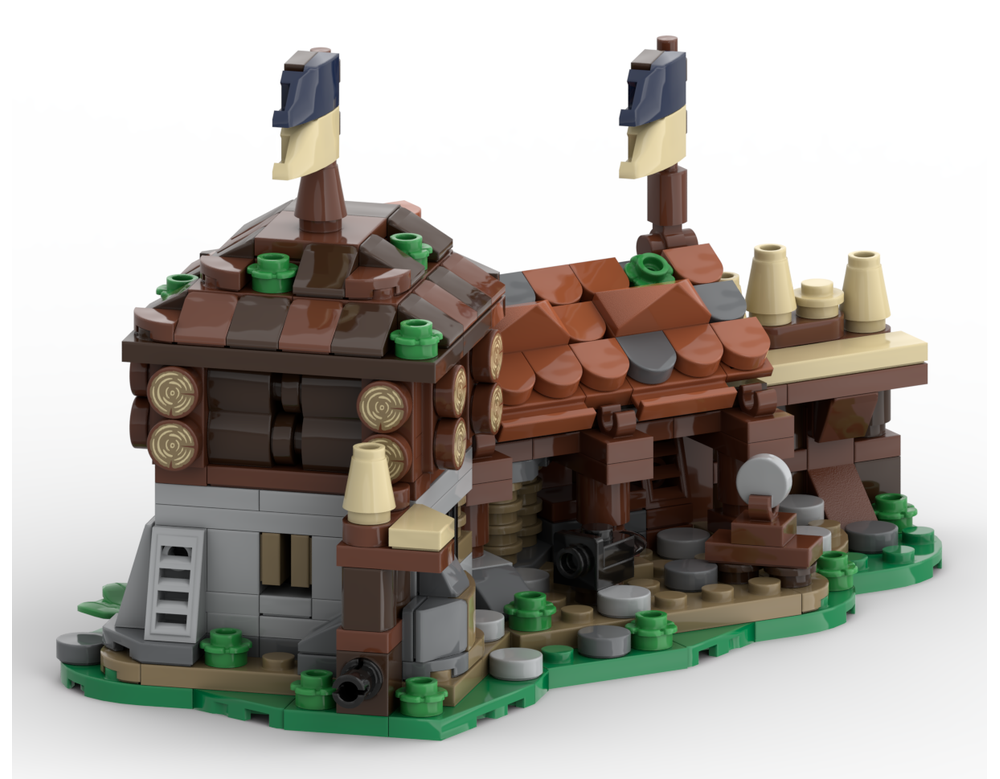 LEGO MOC Armourer - Courtyard Expansion for Mini Blaustein Castle by ...